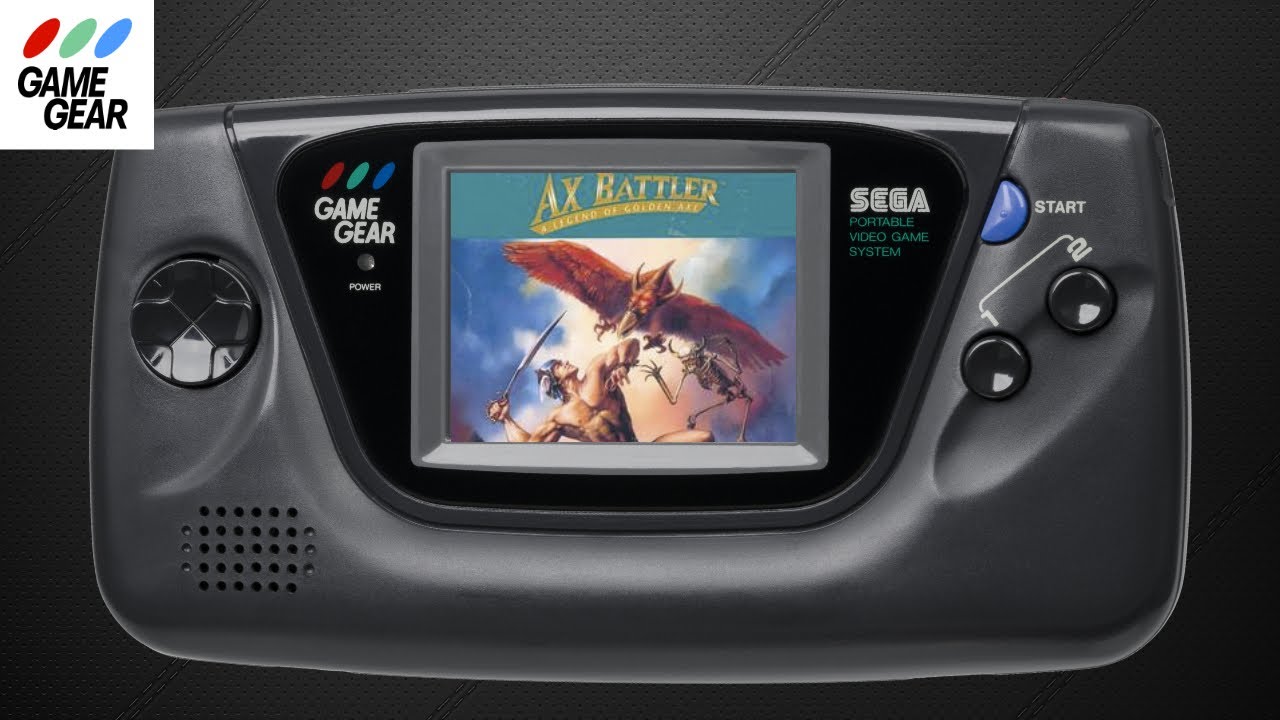 Ax Battler: A Legend of Golden Axe Sega Game Gear Handheld Gameplay ...