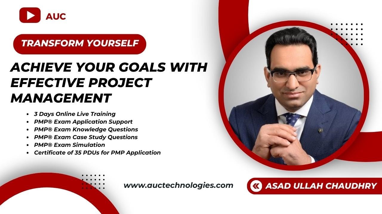Achieve Your Goals with Effective Project Management Launch | AUC | PMP ...