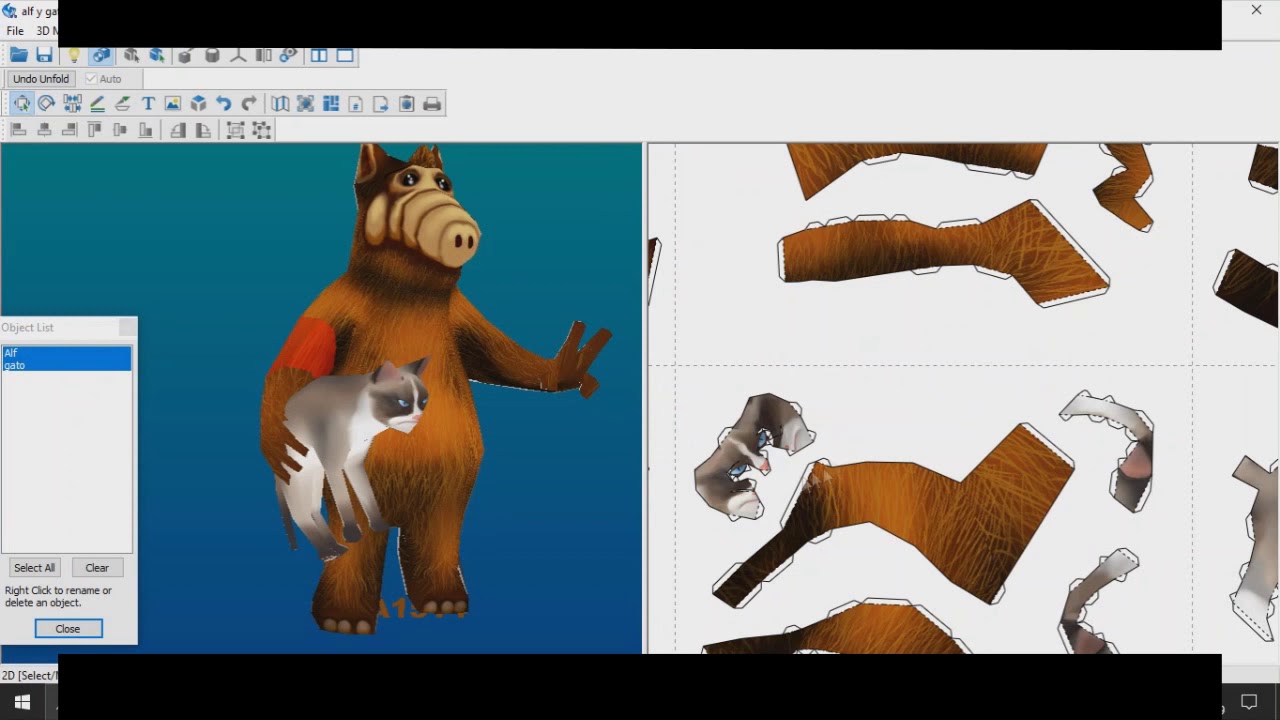 ALF PAPERCRAFT... (Gordon Shumway) - YouTube