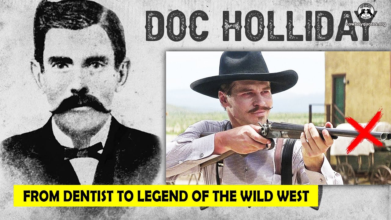 🔴 Doc Holliday: From Dentist to Legend of the Wild West - Cowboy Quotes ...
