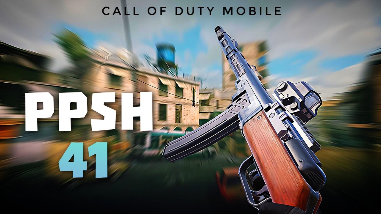 Best PPSH-41 Gunsmith in CODM 💥 - YouTube
