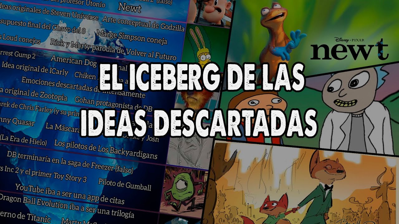 El Iceberg de las Ideas Descartadas y Proyectos cancelados || Parte 1 ...