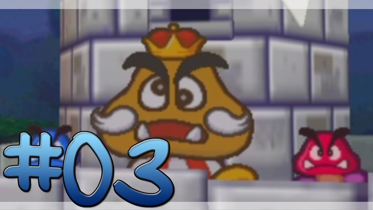 Paper Mario 64 Walkthrough - Part 3: Goomba King & Goomba Bros - YouTube