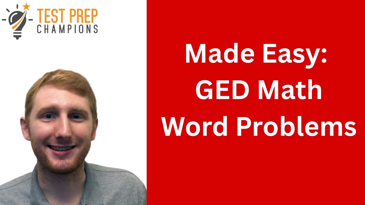 12 Score-Boosting GED Math Word Problems - YouTube