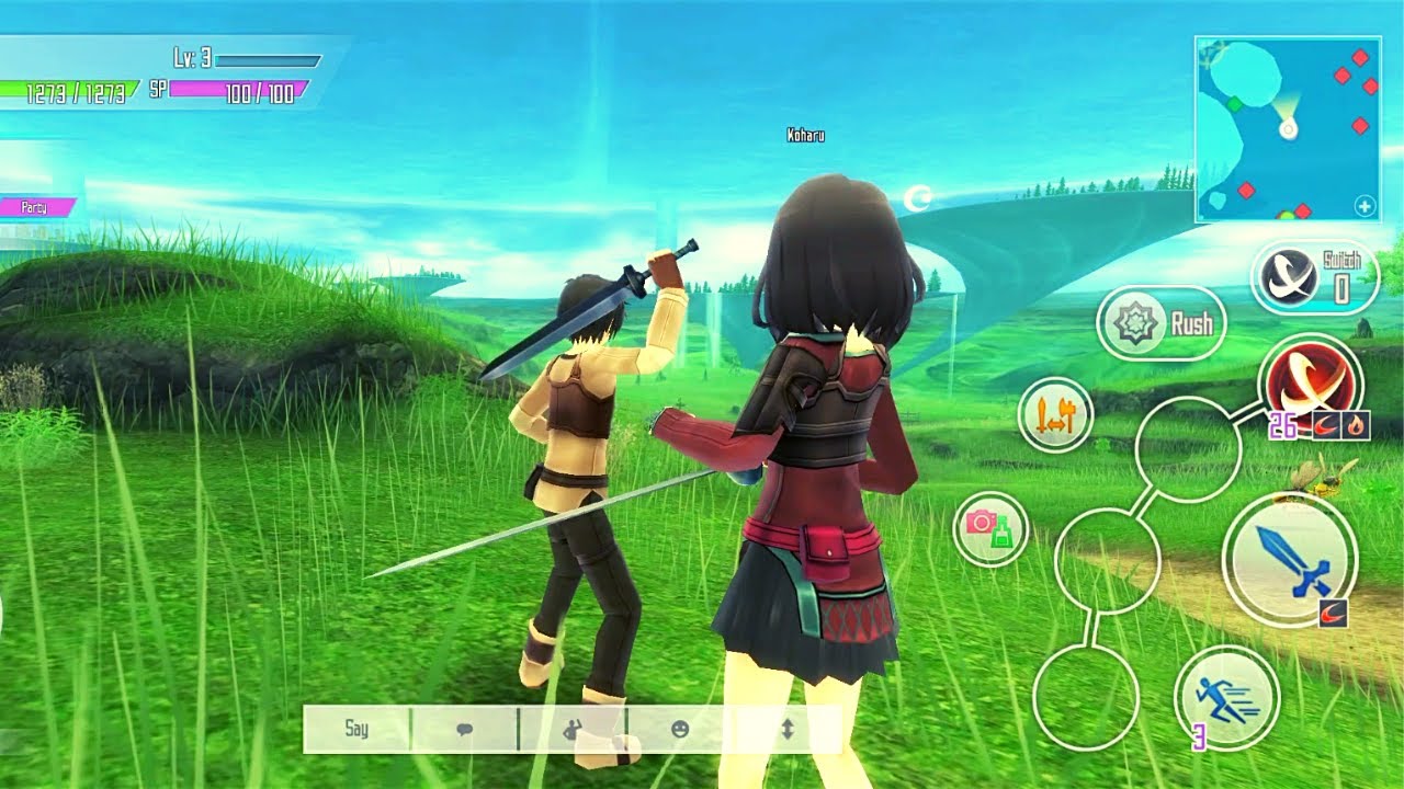 Exploring the World of SAO Integral Factor - MMORPG Gameplay #1 - YouTube