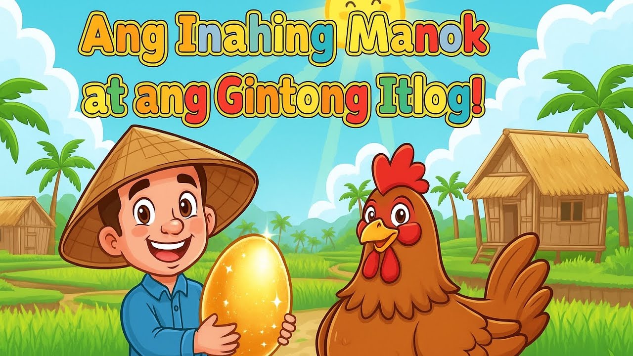 Ang Inahing Manok at ang Gintong Itlog | Kwentong Pambata Tagalog ...