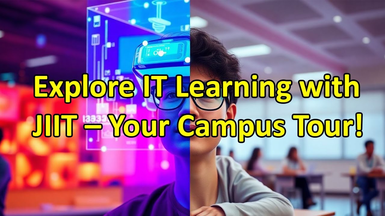 Welcome to JIIT: A Complete Campus Tour - YouTube