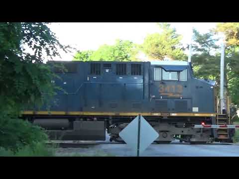 CSX Q621 in Sandy Creek NY...6-20-2020 - YouTube