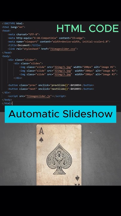Automatic Sideshow Js Html Css Coding Codelife Usinghtml Webdeveloperlife Programming