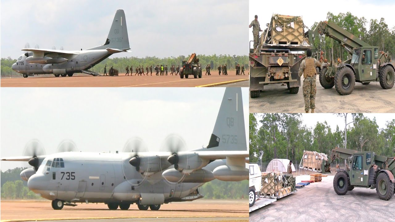 MRF-D's Impactful Arrival at RAAF Base Scherger | Exercise Talisman ...