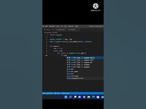 Pygame #shorts #coding #python - YouTube