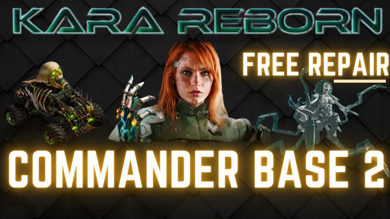 War Commander : KARA REBORN | Commander Base 2 | Free Repair - YouTube