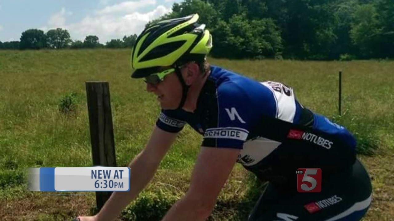 Cyclists Make 13-Mile Journey For Fallen Friend - YouTube