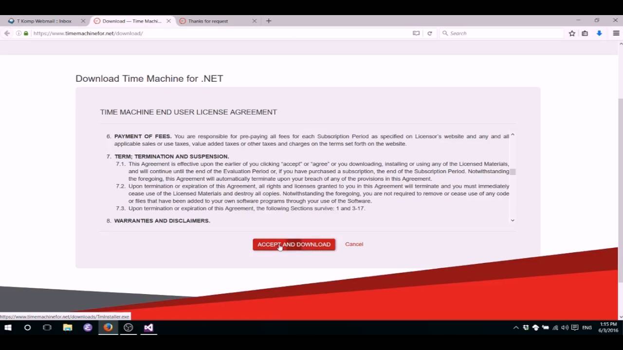 How to Activate Time Machine for .NET - YouTube