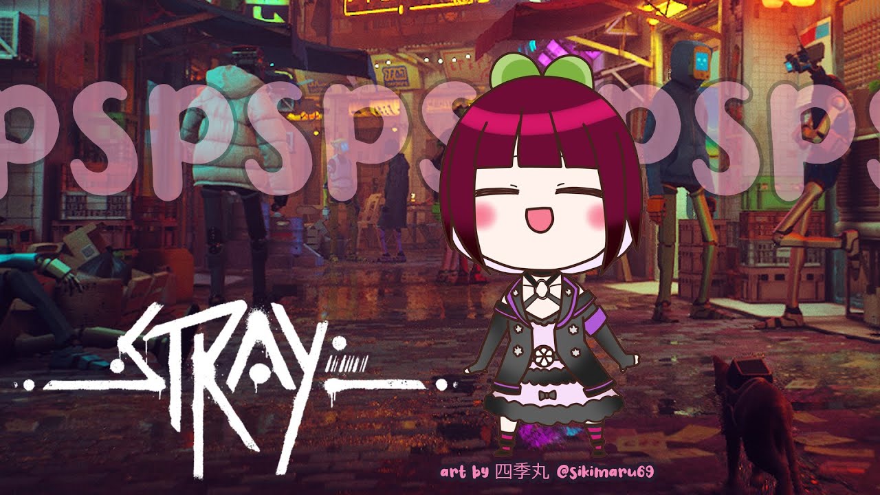 〔STRAY〕#1 pspspsp *ฅ^•ﻌ•^ฅ* Kucing Oren Nyaan【NIJISANJI | NAGISA ...