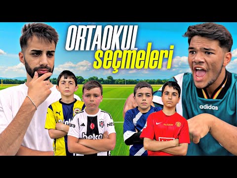 ORTAOKUL SEÇMELERİ YAPTIK! - futbol seçmeleri! W/@UmudoGurban7 