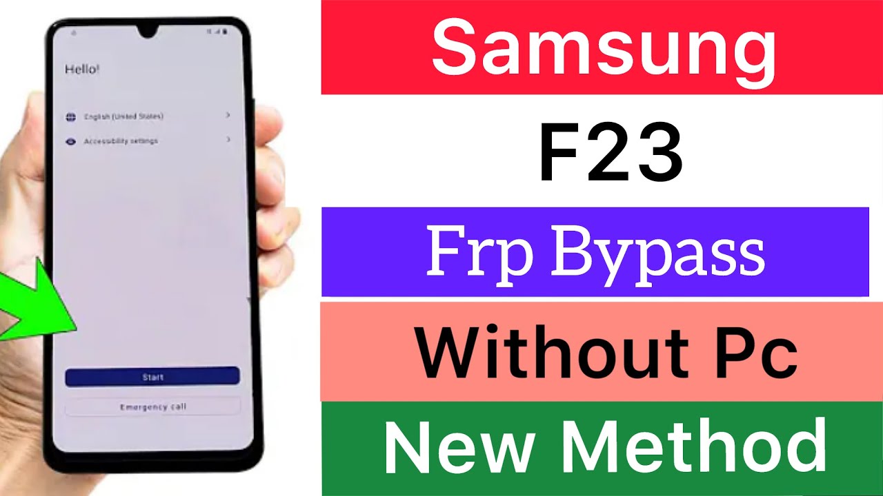 2024:--Samsung F23 (SM-E236B) Frp Bypass Without PC New Method 📲Google ...