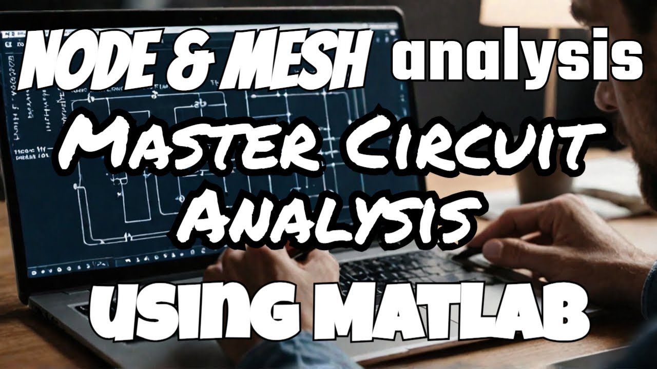 Node analysis and Mesh analysis with Matlab - Simple Explained (Step by ...