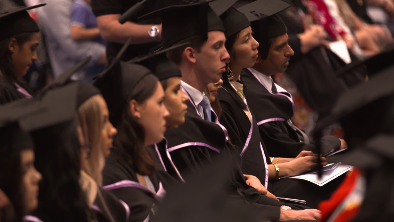 Bond University Graduation Ceremony June 2018 - BBS, HSM & Law - YouTube