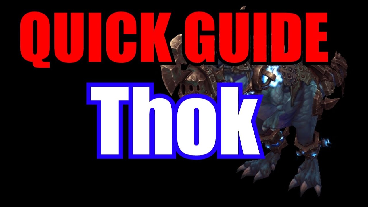 Quick Guide Thok The Bloodthirsty WoW MoP - YouTube