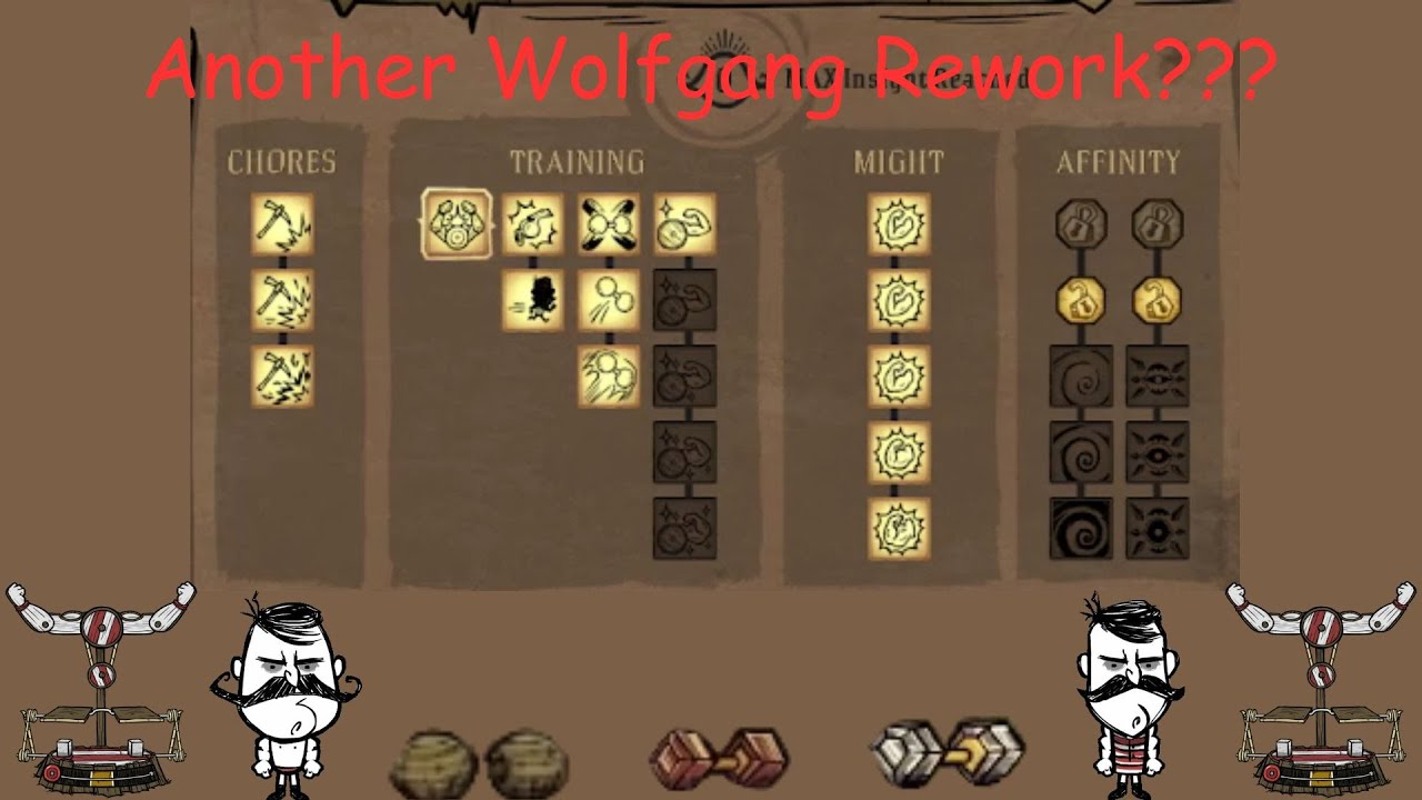 Wolfgang's New Skill Tree/Rework in Don't Starve Together - YouTube