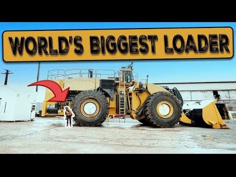 Wheel Loader Machine | World biggest Wheel Loader | L2350 - YouTube