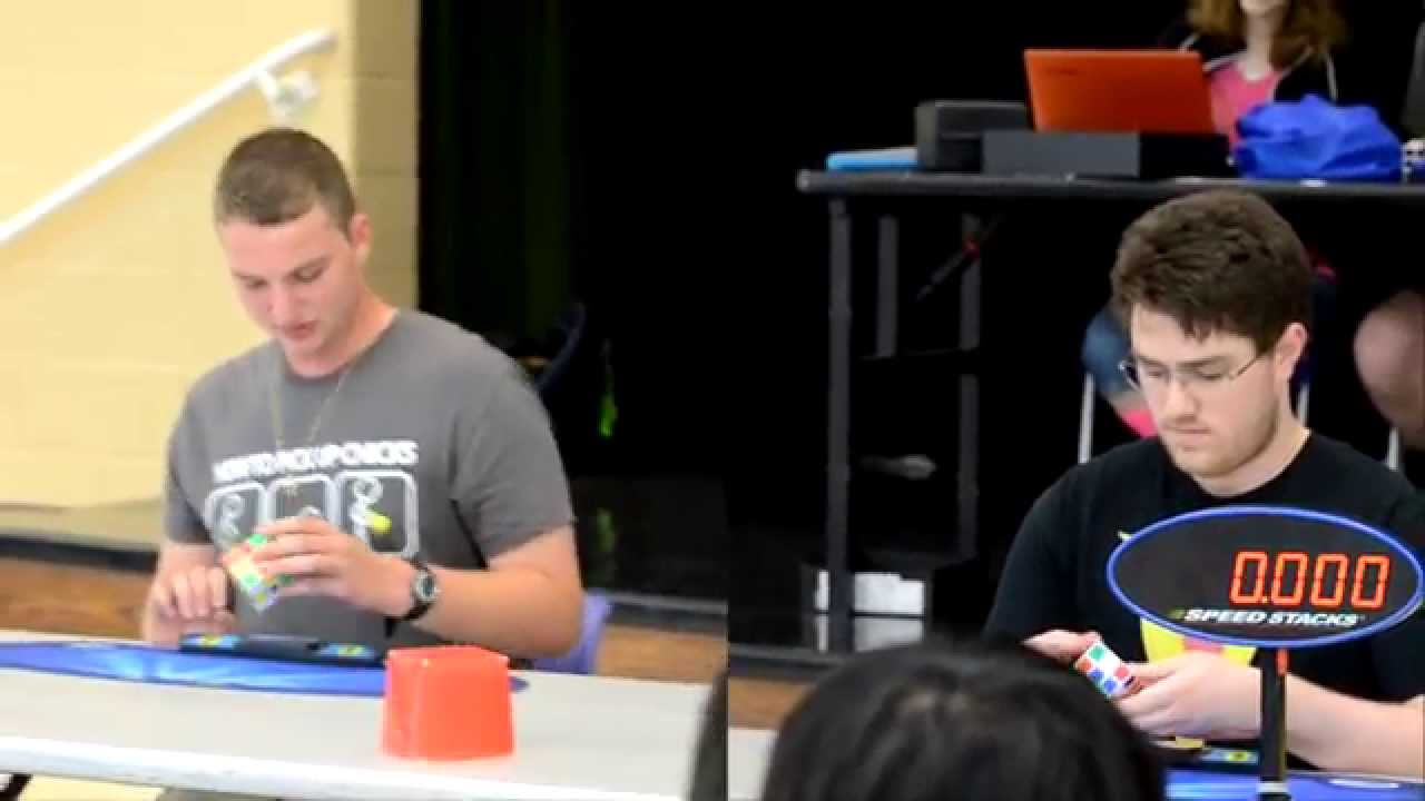Isaac Frye VS Aaron Abramowitz RUBIK'S CUBE Head-to-Head - YouTube