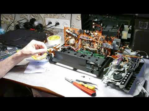 Sanyo MH-200K. 2-я часть. Пасики-ролики. - YouTube