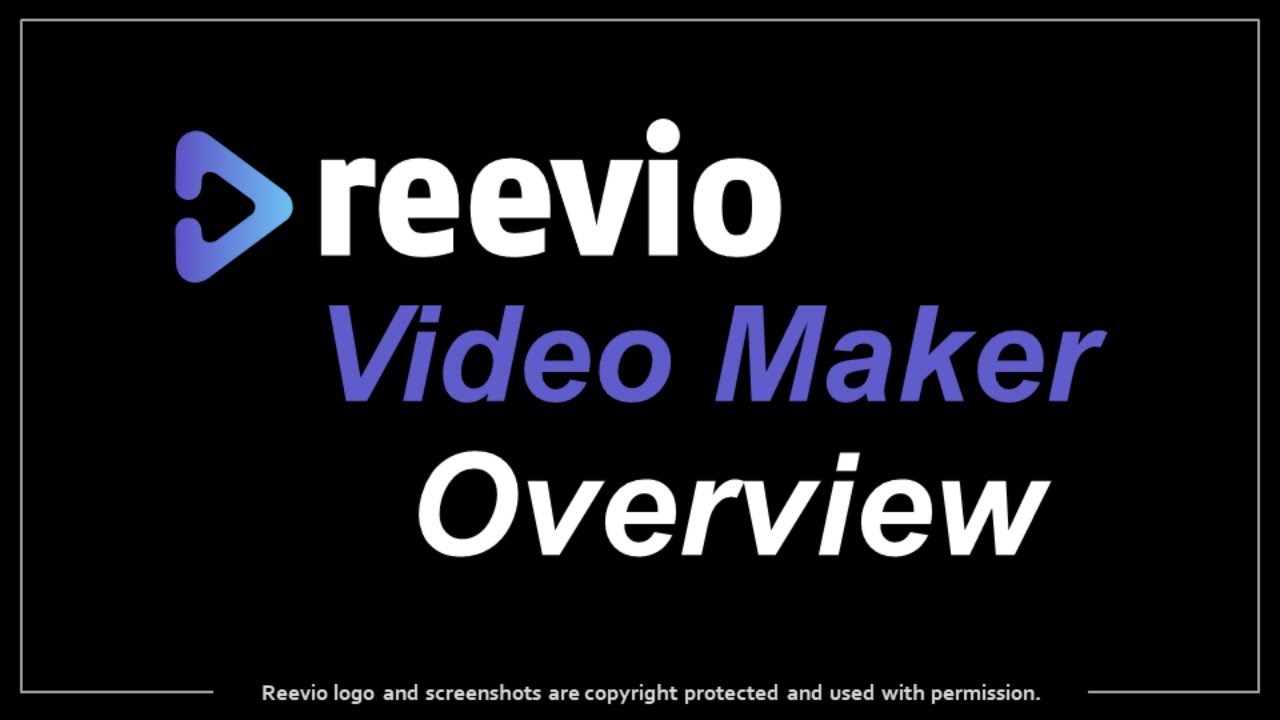 Reevio Video Maker Overview & Demo - YouTube