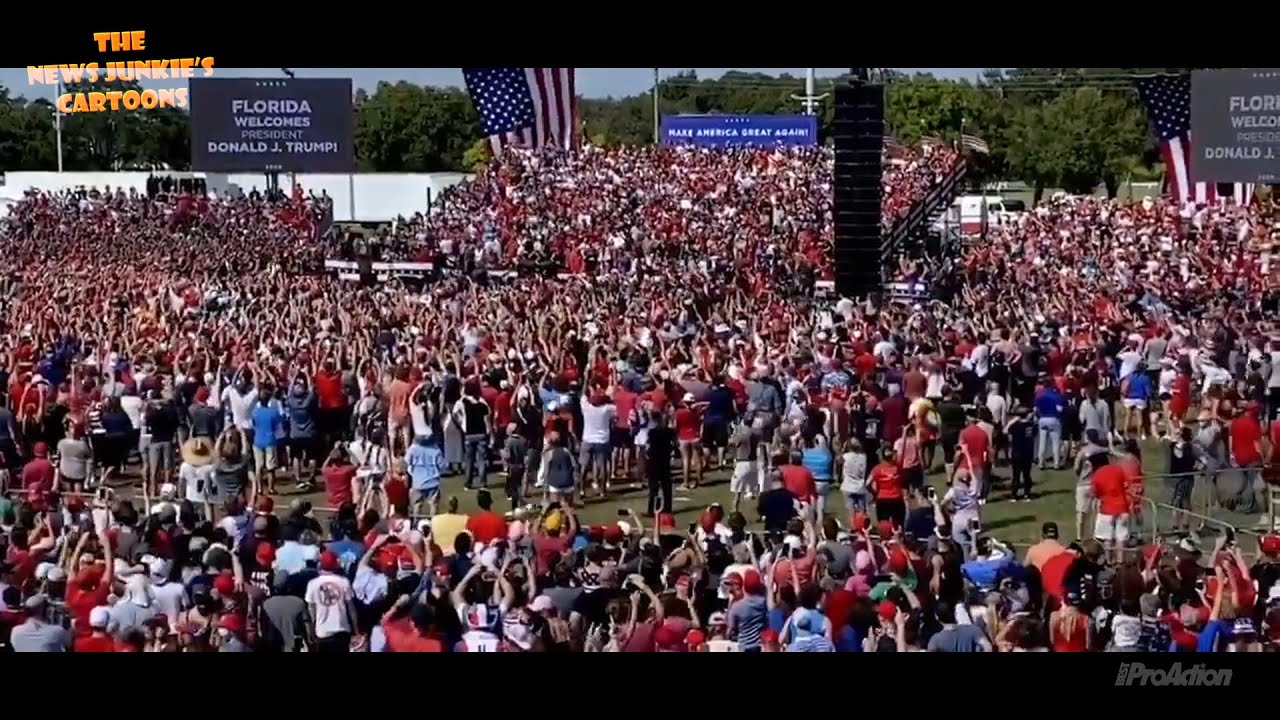 Trump Rally Crowd in Tampa, Florida. - YouTube