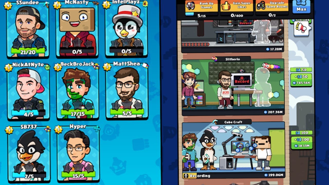 Idle Tuber - Max Level - YouTube