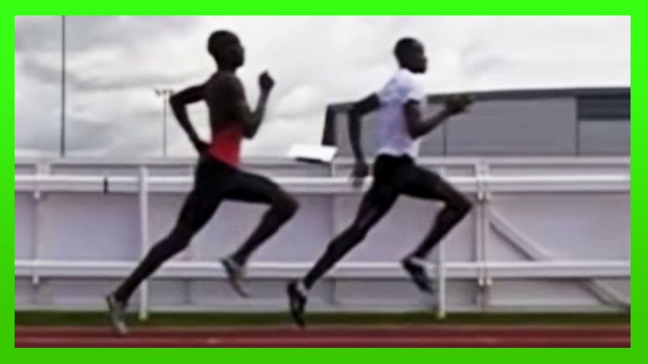 Elite Kenyan Runners in Slow Motion - GREAT Running Form - YouTube