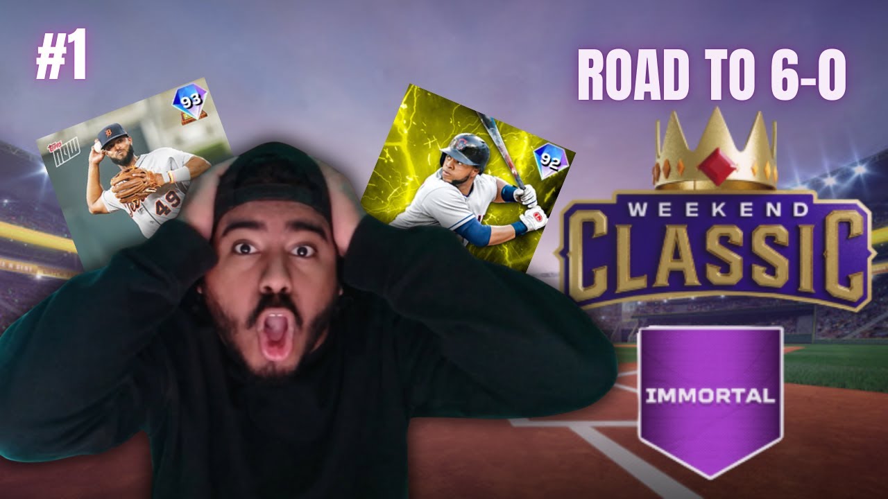 QUEST TO 6-0 IN WEEKEND CLASSIC - MLB THE SHOW 25 #1 - YouTube