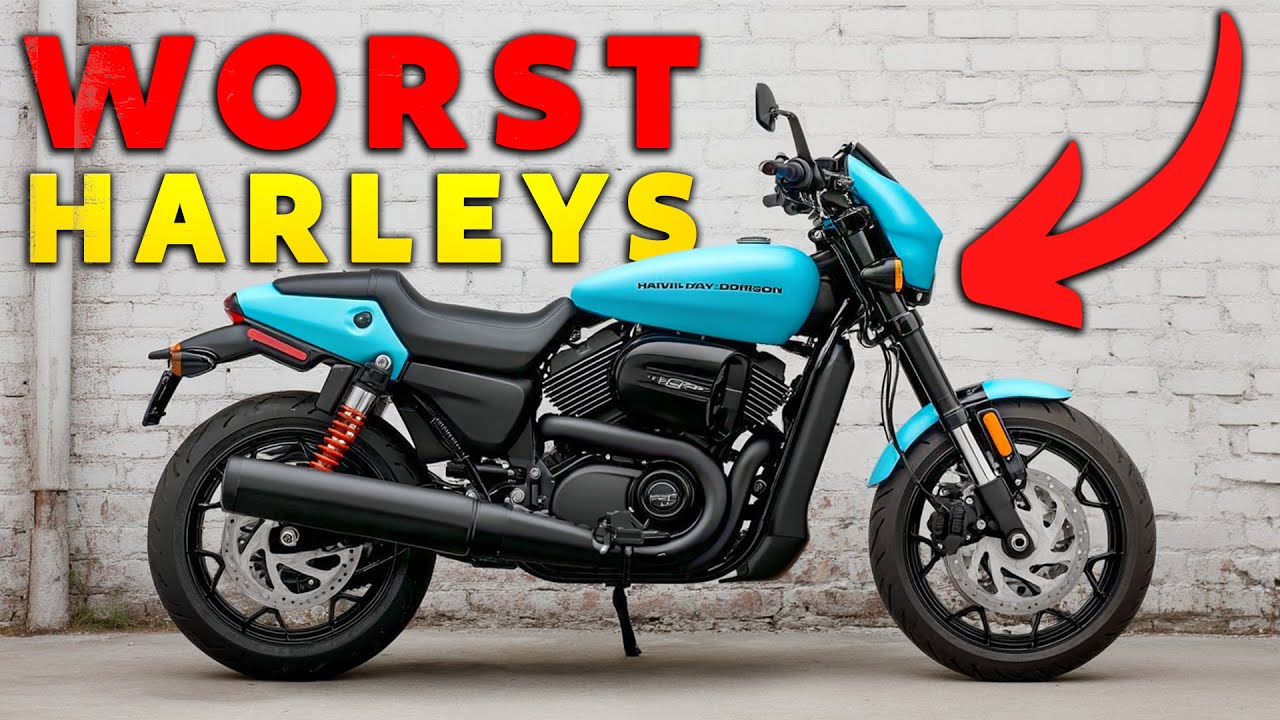10 Worst Harley Davidson Motorcycles of All Time! - YouTube