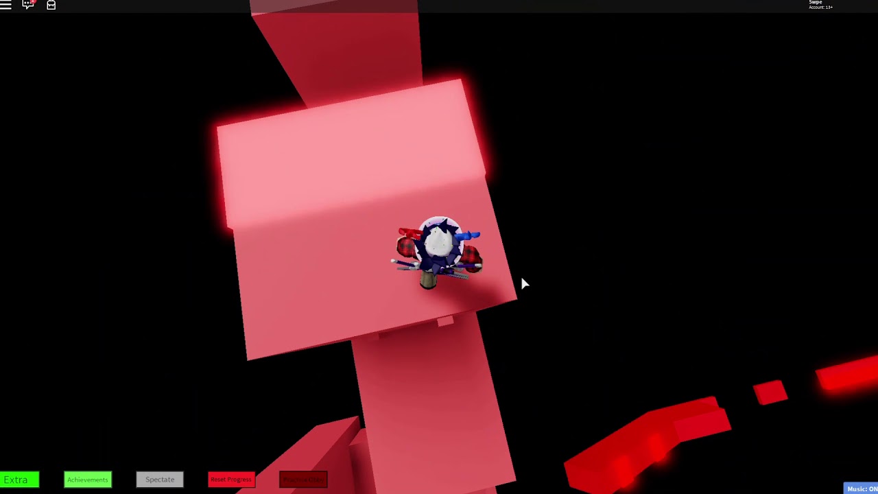 LIGHT RED STAGE 2 (ROBLOX Rainbow Obby) - YouTube