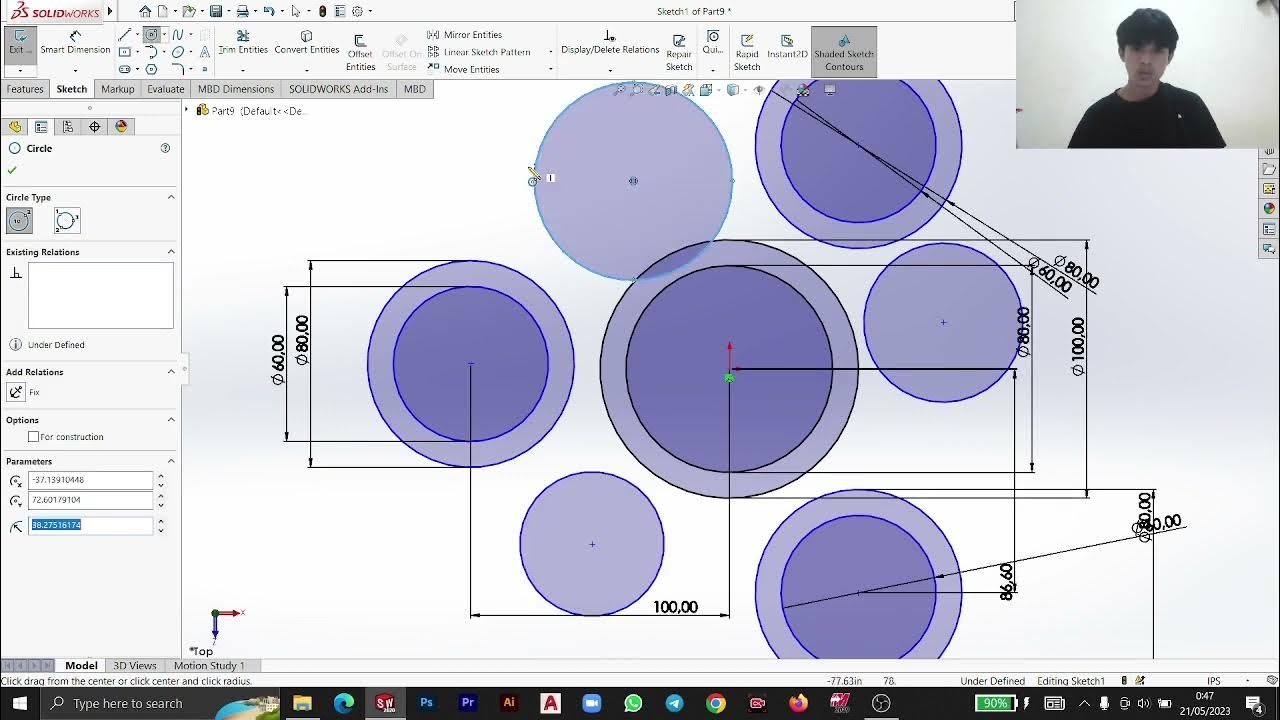 Exercise 22 Solidworks - YouTube