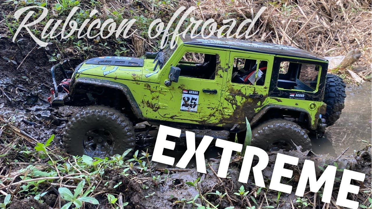 Rc Rubicon offroad - YouTube