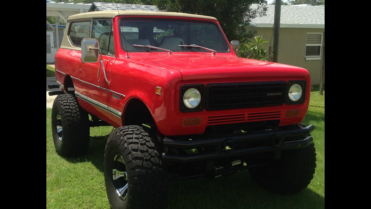 I Finally Got My 1977 Scout ii - YouTube