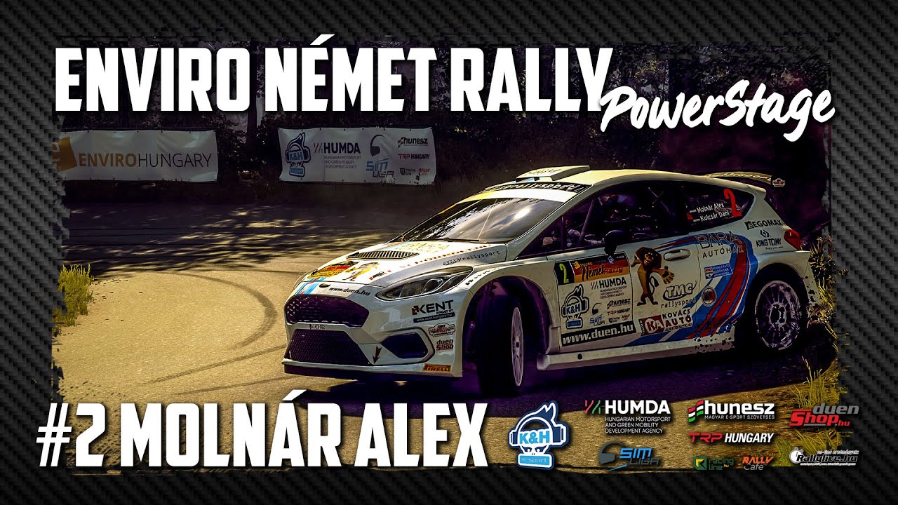 Molnár Alex - ENVIRO Német Rally - PowerStage - K&H SIM Liga powered by ...