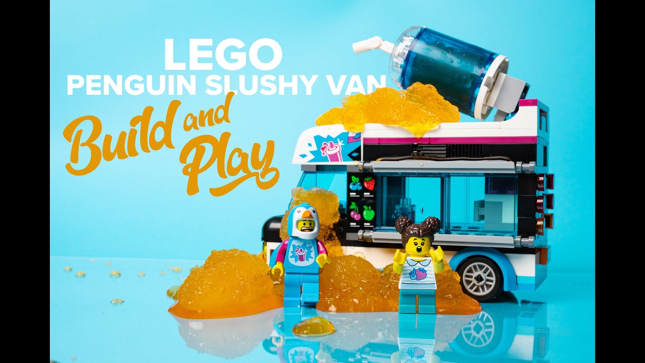 LEGO City Penguin Slushy Van | SPEED BUILD & PLAY! - YouTube