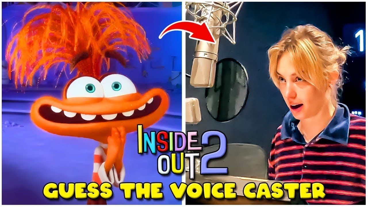 INSIDE OUT 2 Movie | Guess Voice Caster Behind The Character | Which ...