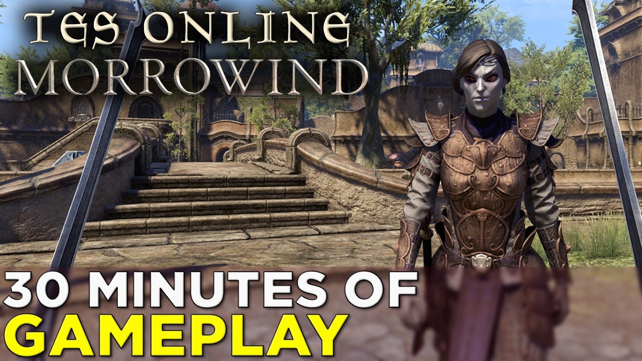 TES Online: Morrowind — 30 Minutes of GAMEPLAY! - YouTube