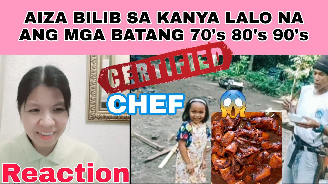 5 YEARS OLD CHEF AIZA DAPAT TULARAN /Reaction vdeo - YouTube