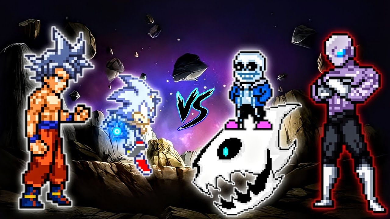 Hyper Sonic V3 OP & Goku Perfect MUI OP VS Classic Sans OP & Jiren OP ...