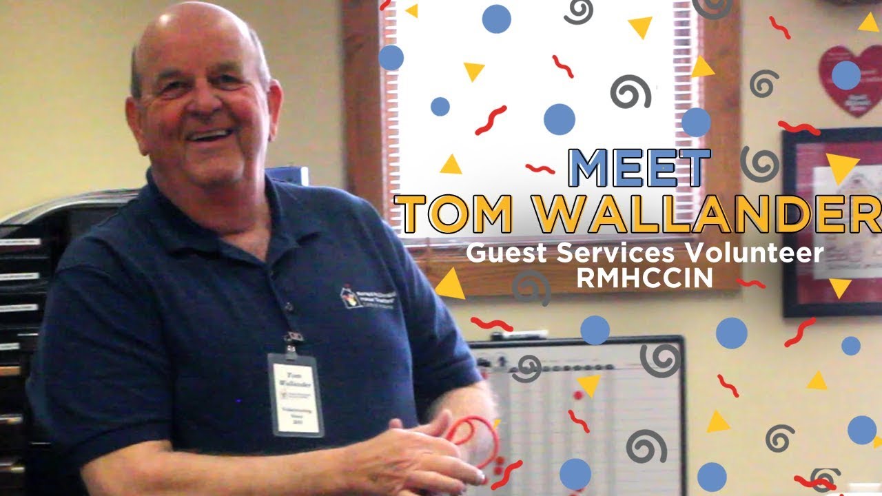 Meet Tom Wallander | National Volunteer Month - YouTube