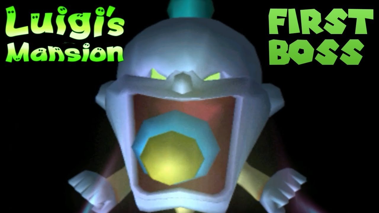 Luigi's Mansion First Boss Chauncey The Baby Ghost - YouTube