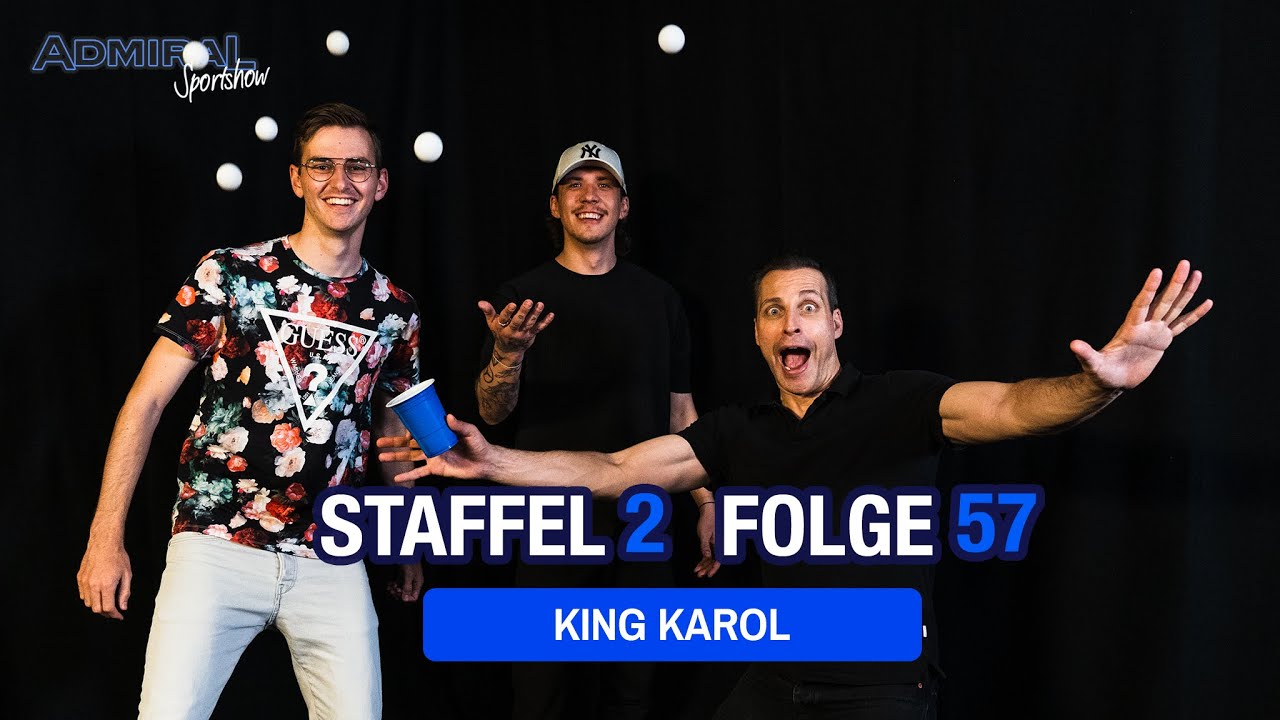 ADMIRAL Sportshow mit Fußball-Influencer King Karol - YouTube