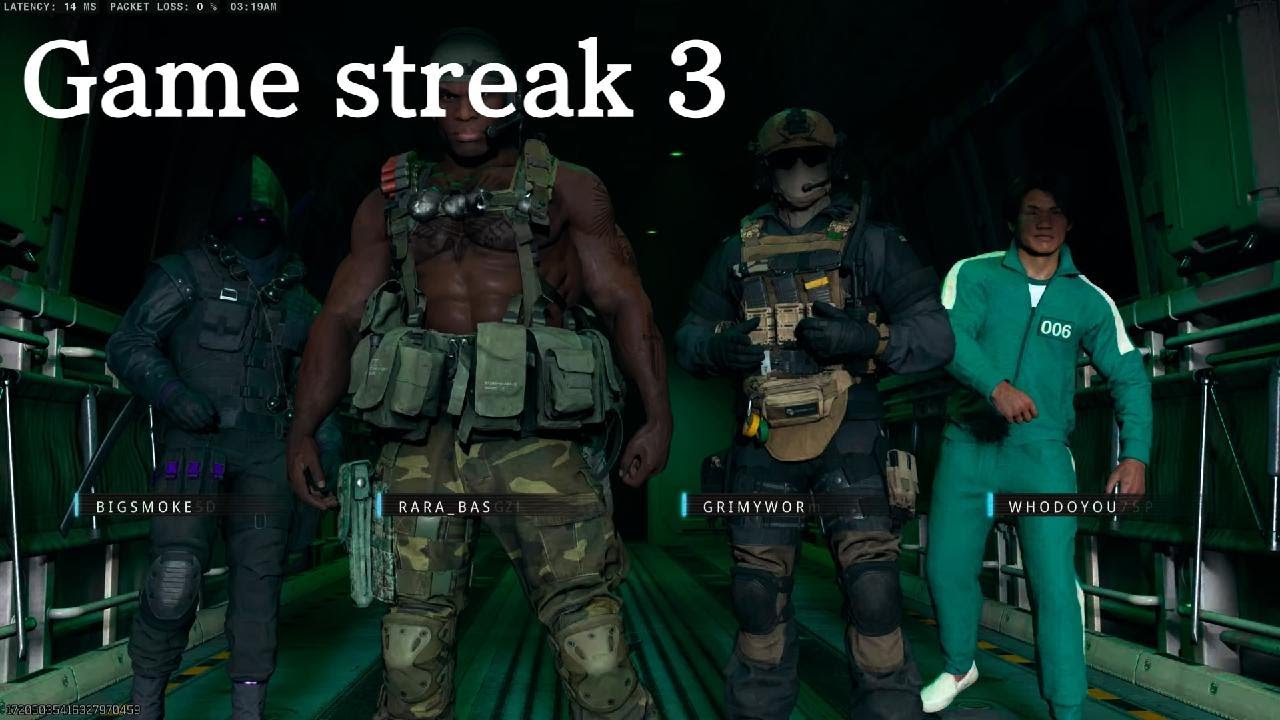 Game streak 3 Call of Duty - YouTube