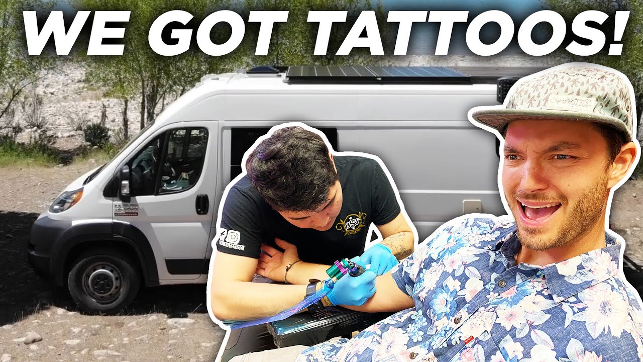 Vanlife On The Road | We Got Tattoos! - YouTube