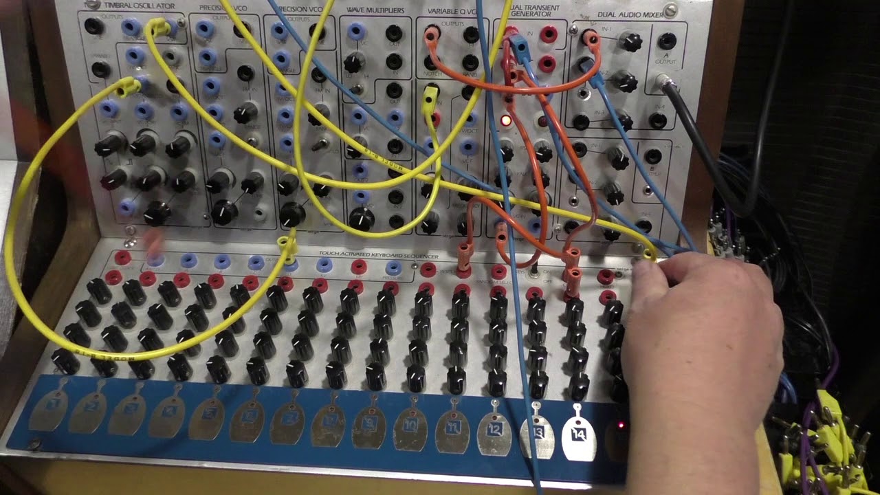 Serge Modular TKB Random Walk - YouTube